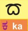 Tulu Scripts - Consonants - Bale Tulu Kalpuga